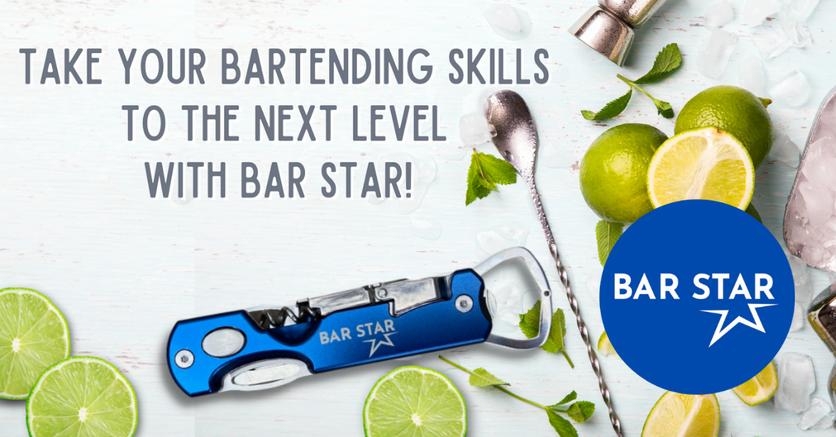 BAR STAR | THE ULTIMATE ALL-IN-ONE BARTENDER TOOL